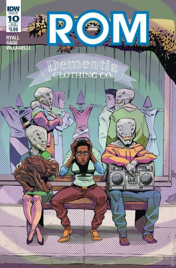 ROM #10 Variant Published May 2017 | Key Collector Comics