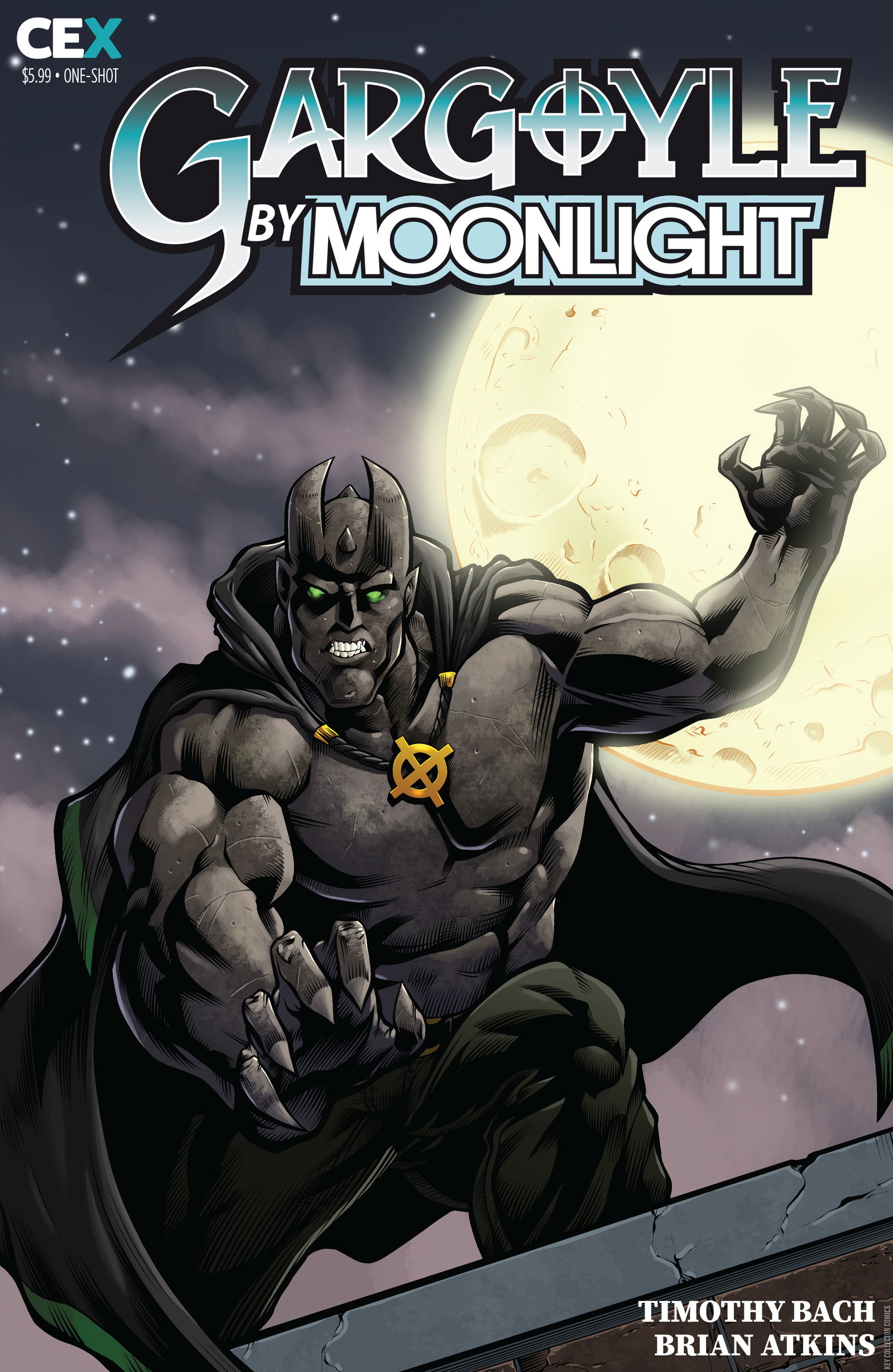 Gargoyle By Moonlight by Comics Experience Publishing | Key Collector Comics