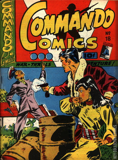 Commando Comics #18 Published July 1945 | Key Collecto