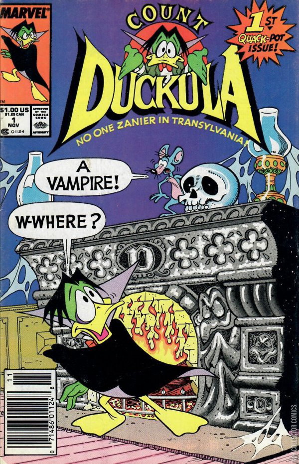 Count Duckula #1 Published November 1988 | Key Collect