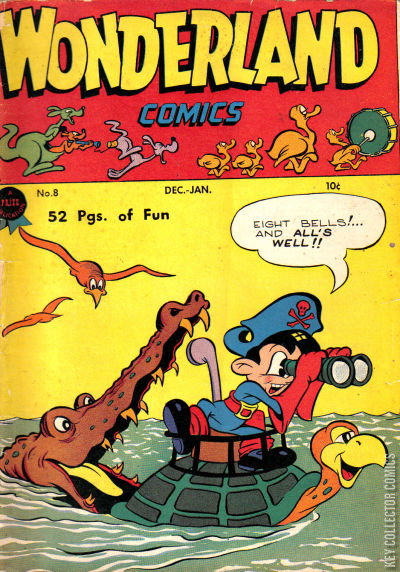 Wonderland Comics #8 Published January 1945 | Key Colle