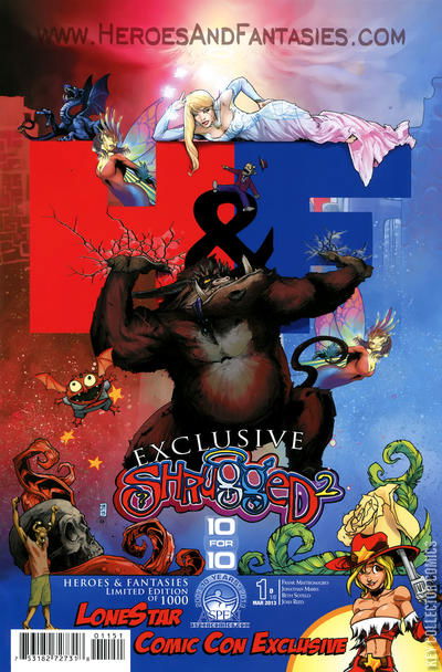 Shrugged 2 #1 Exclusive Published March 2013 | Key Col