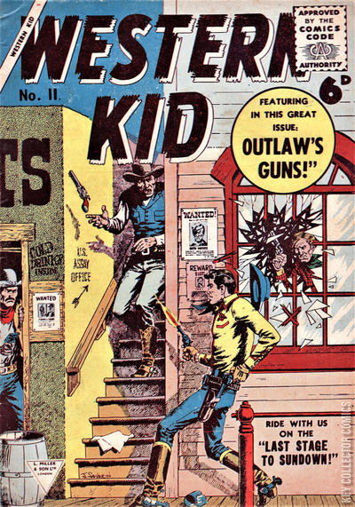 Western Kid #11 Published January 1957 | Key Collector