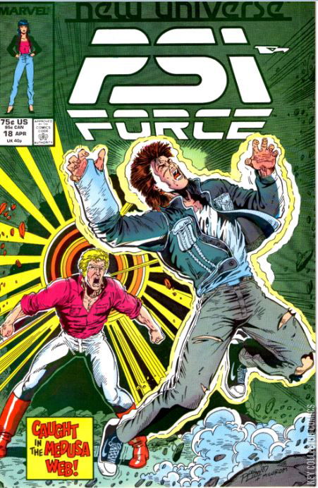 Psi-Force #18 Published April 1988 | Key Collector Comics