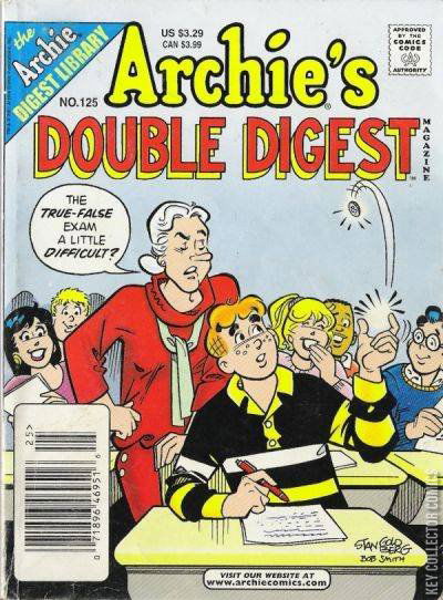Archie Double Digest #125 Published July 2001 | Key Col