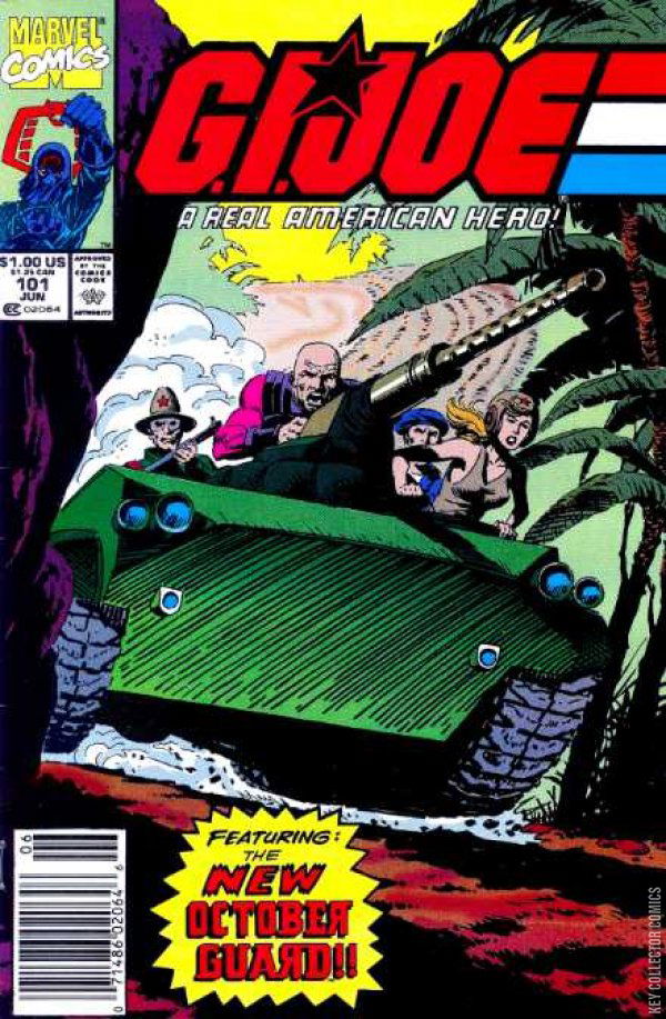 G.I. Joe: A Real American Hero #101 Newsstand Published Jun