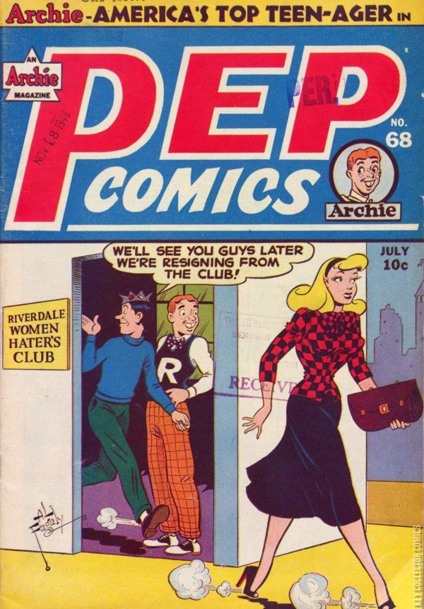 Pep Comics #68 Published July 1948 | Key Collector Comics