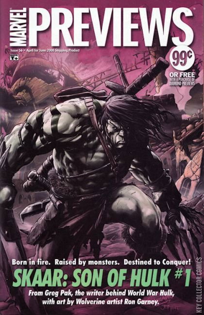 Marvel Previews #56 Published March 2008 | Key Collecto