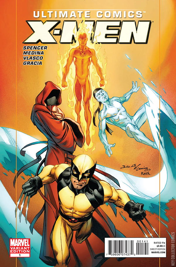 Ultimate Comics X-Men #1 Variant Published September 2