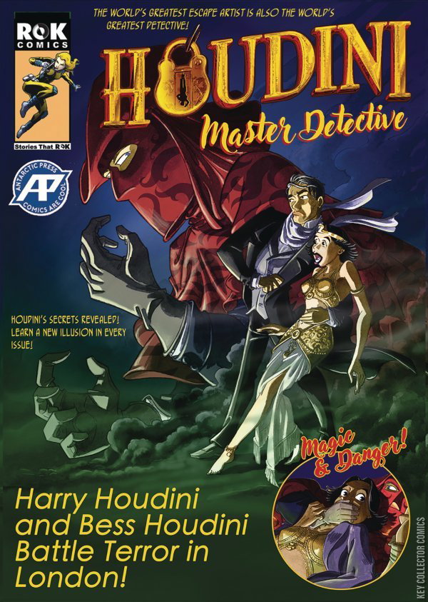 Houdini Master Detective by Antarctic Press | Key Collector Comics