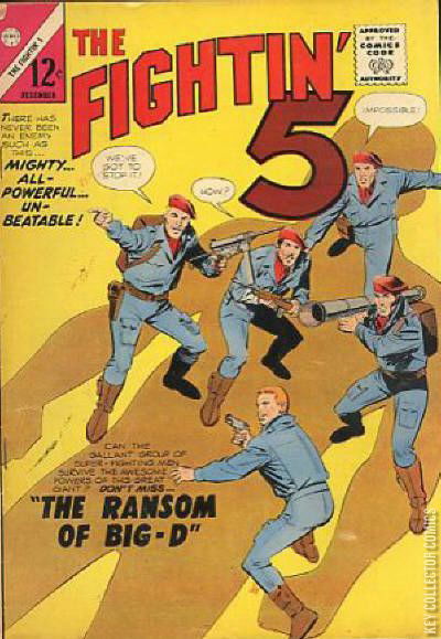 Fightin' Five #30 Published December 1964 | Key Collect