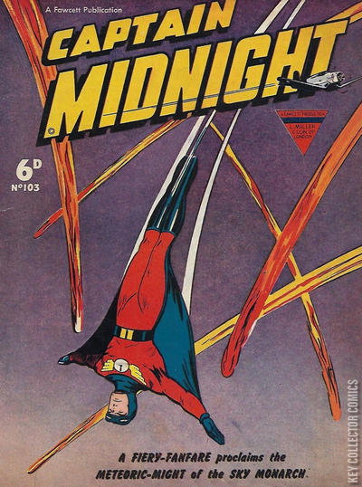 Captain Midnight #103 Published January 1950 | Key Col