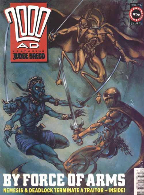 2000 AD #726 Published April 1991 | Key Collector Comics