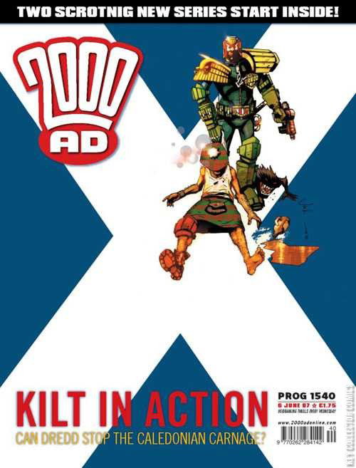 2000 AD #1540 Published June 2007 | Key Collector Comics