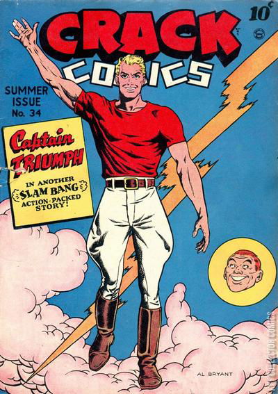 Crack Comics #34 Published January 1944 | Key Collector