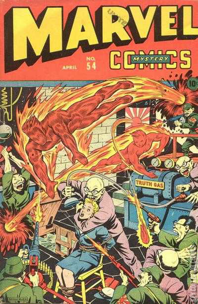 Marvel Mystery Comics #54 Published February 1944 | Key