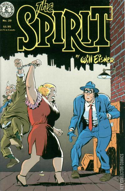 The Spirit #20 Published June 1986 | Key Collector Comics