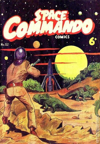 Space Commando Comics by L Miller Son | Key Collector Comics