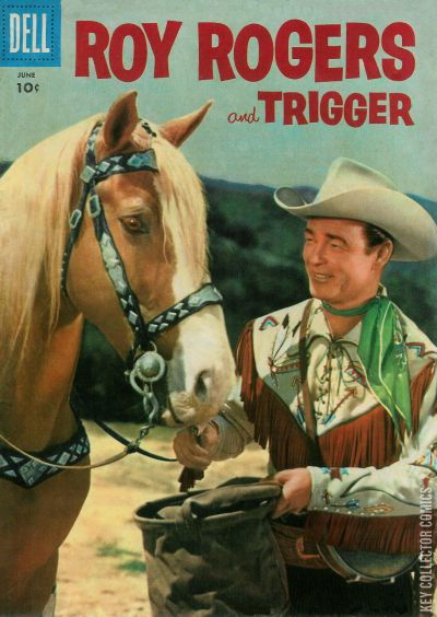Roy Rogers & Trigger #102 Published June 1956 | Key Col