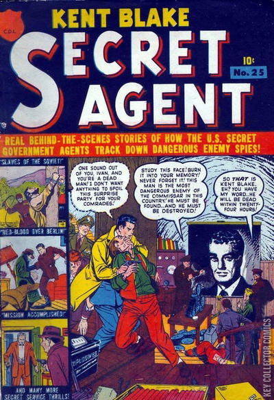 Kent Blake, Secret Agent by Bell Features | Key Collector Comics