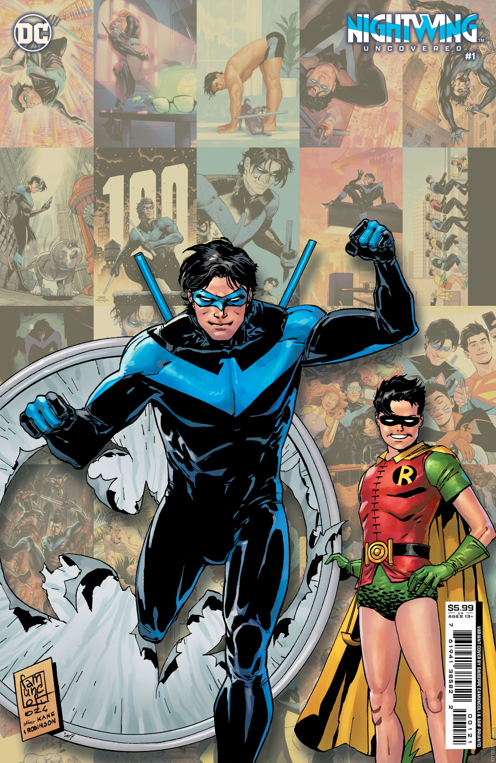 Nightwing: Uncovered #1 Variant Published September 20
