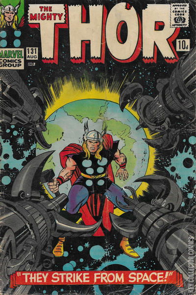 Thor #131 UK Edition Published August 1966 | Key Colle