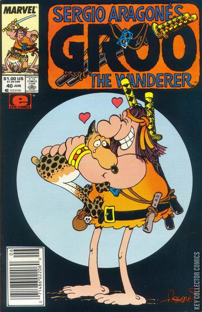 Groo the Wanderer #40 Newsstand Published June 1988