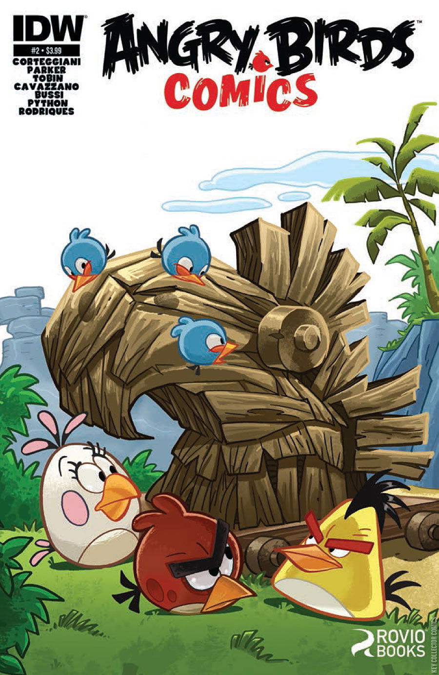 Angry Birds Comics #2 Published July 2014 | Key Collect