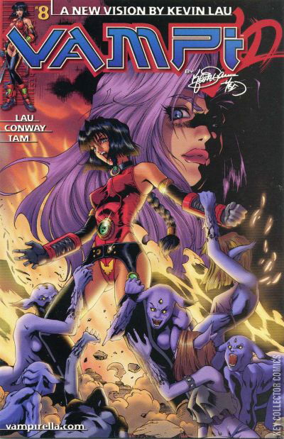 Vampi #8 Published April 2001 | Key Collector Comics