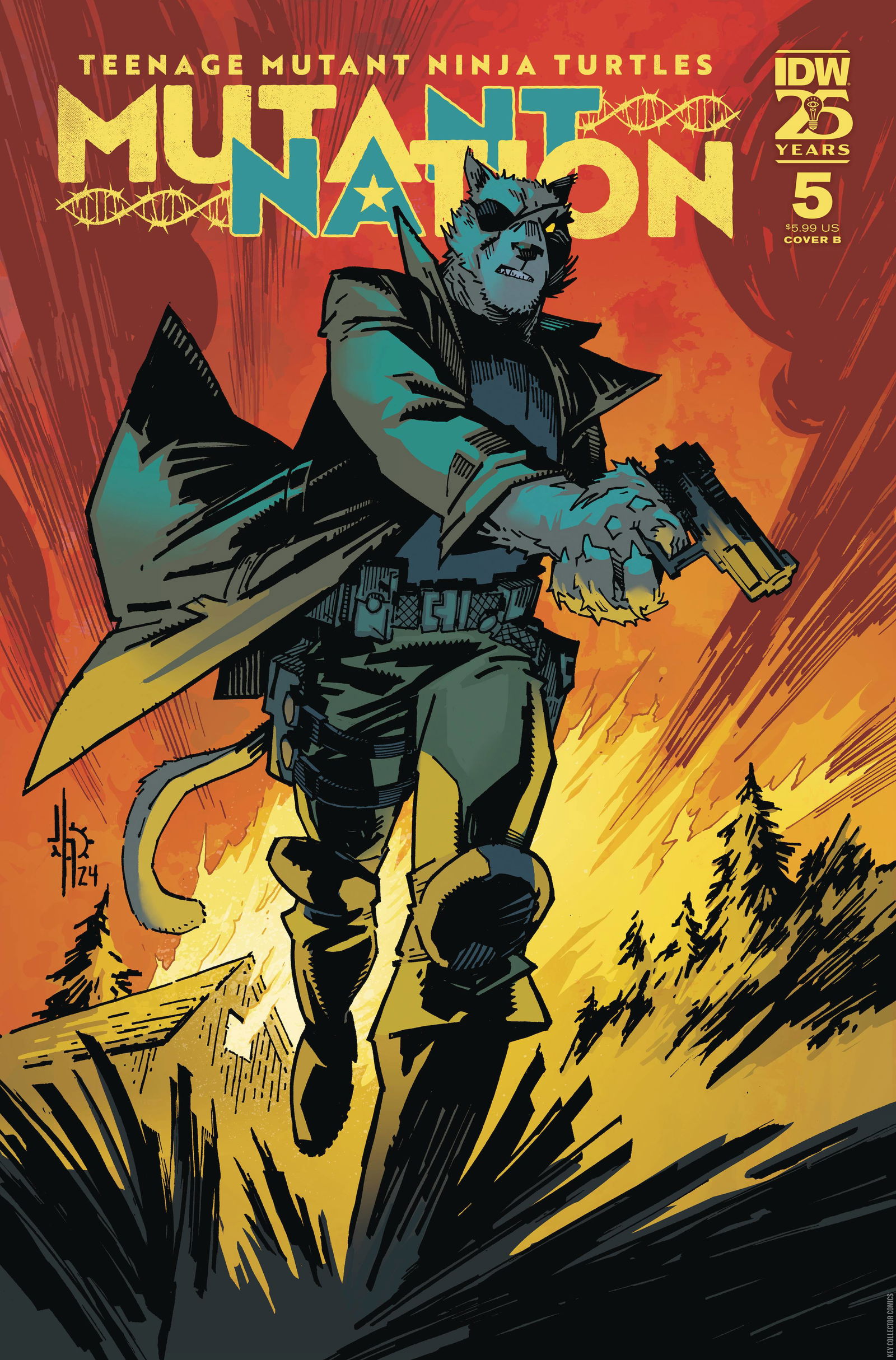 Teenage Mutant Ninja Turtles: Mutant Nation #5 Variant Publ