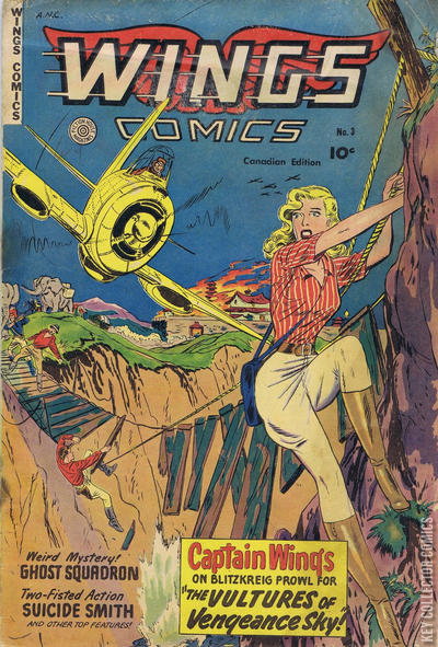 Wings Comics #3 Published October 1949 | Key Collector