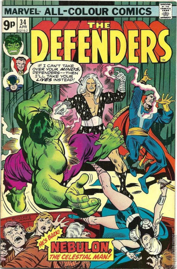 Defenders #34 UK Edition Published April 1976 | Key Co