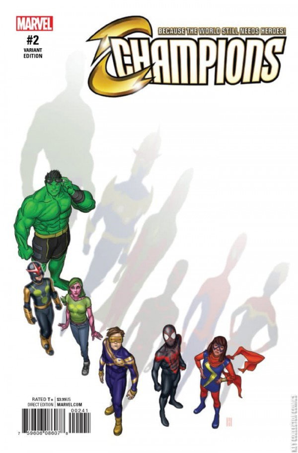 Champions #2 Variant Published November 2016 | Key Col