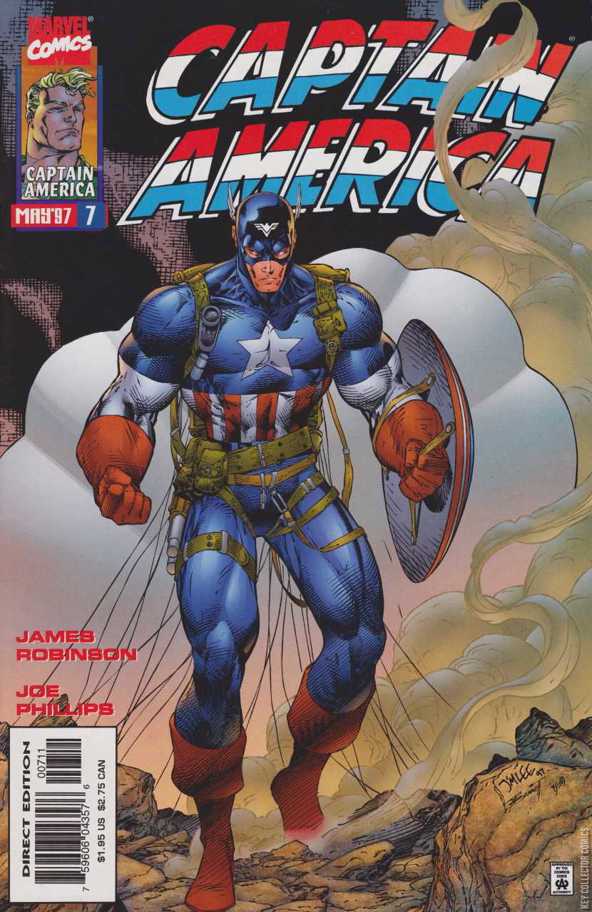 Captain America #7 Published May 1997 | Key Collector Comics