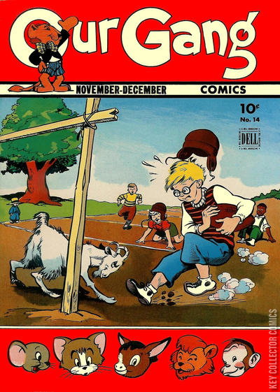 Our Gang Comics #14 Published November 1944 | Key Colle