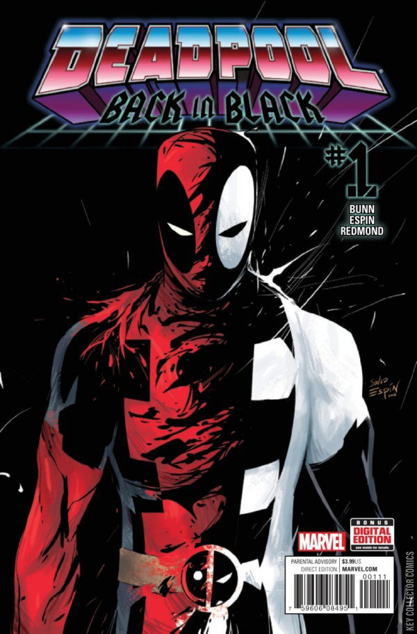 Deadpool: Back in Black #1 Published October 2016 | Key