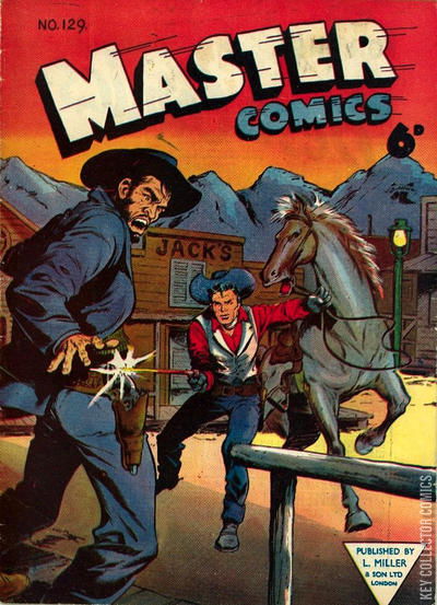 Master Comics #129 UK Edition Published January 1950