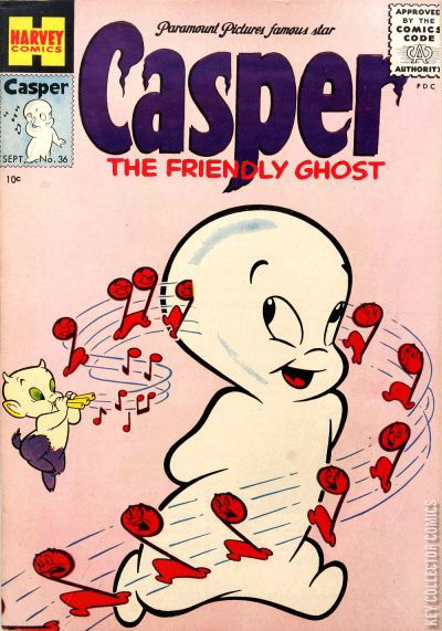 Casper the Friendly Ghost #36 Published September 1955