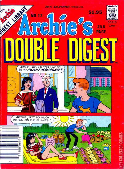 Archie Double Digest #12 Published September 1984 | Key