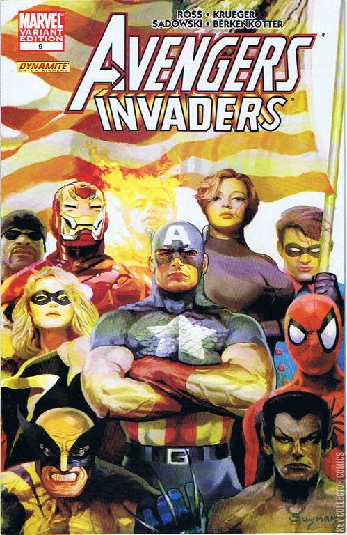 Avengers / Invaders #9 Variant Published April 2009