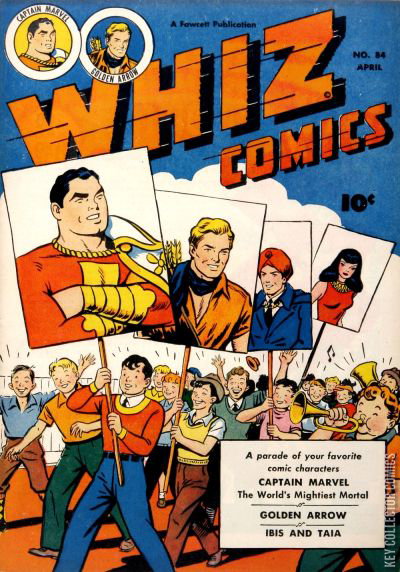 Whiz Comics #84 Published April 1947 | Key Collector Comics