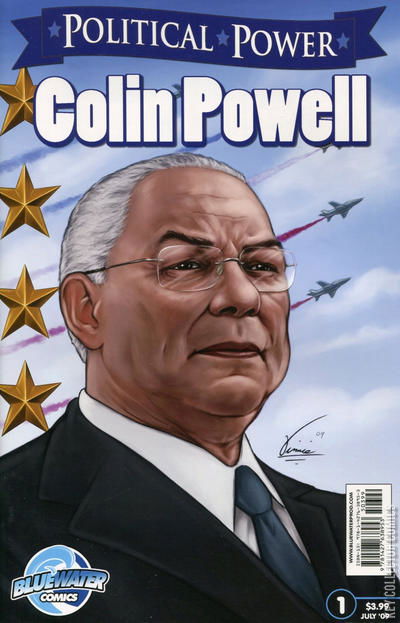 Political Power Colin Powell by Blue Water | Key Collector Comics