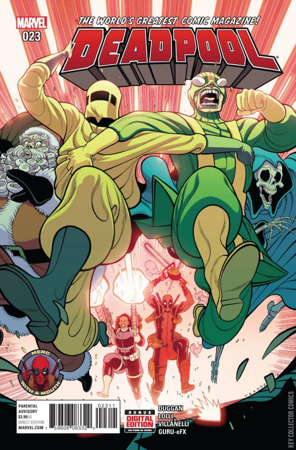 Deadpool #23 Published December 2016 | Key Collector Comics