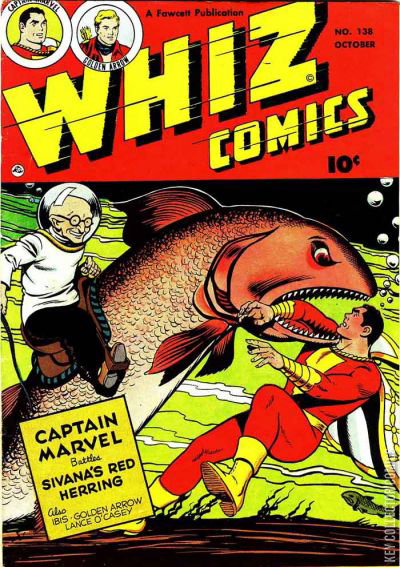 Whiz Comics #138 Published October 1951 | Key Collector