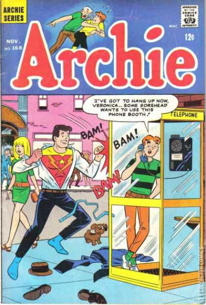 Archie Comics #168 Published November 1966 | Key Collec