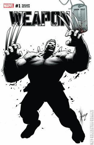 Weapon H #1 Store Exclusive Published March 2018 | Key