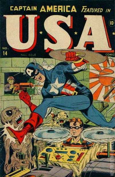 USA Comics #14 Published October 1944 | Key Collector Comics