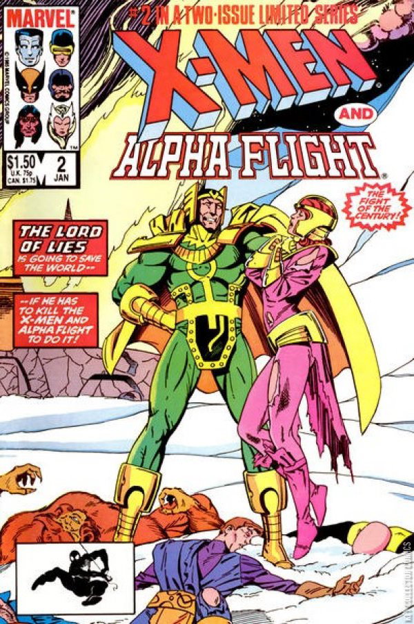 X-Men and Alpha Flight #2 Published January 1986 | Key