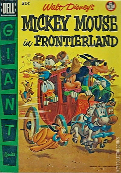 Mickey Mouse in Frontierland #1 Canadian Edition Published
