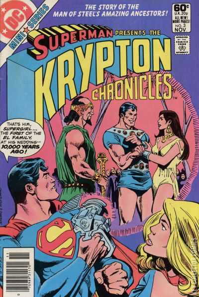 Krypton Chronicles #3 Published November 1981 | Key Col